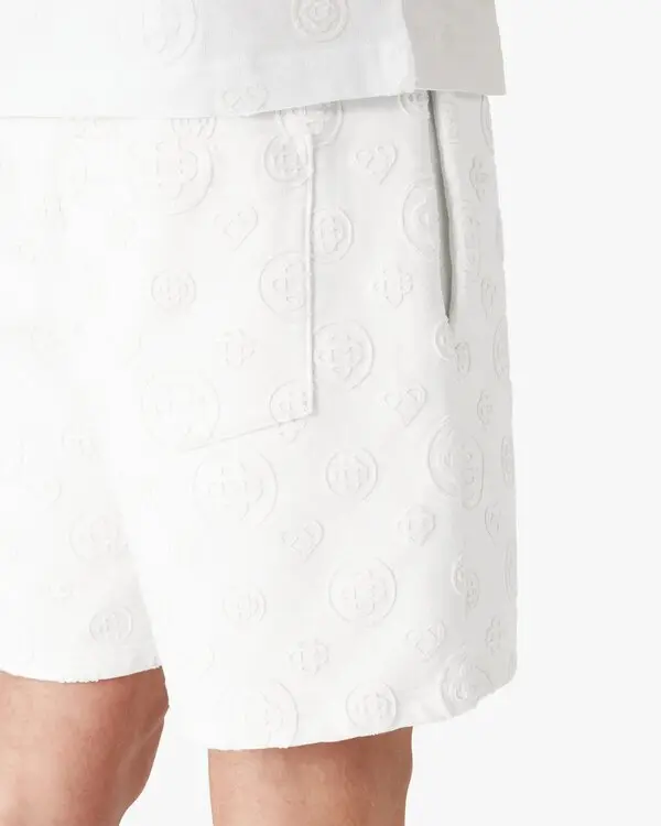 Casablanca Applique Monogram Sweatshorts - Multicolor