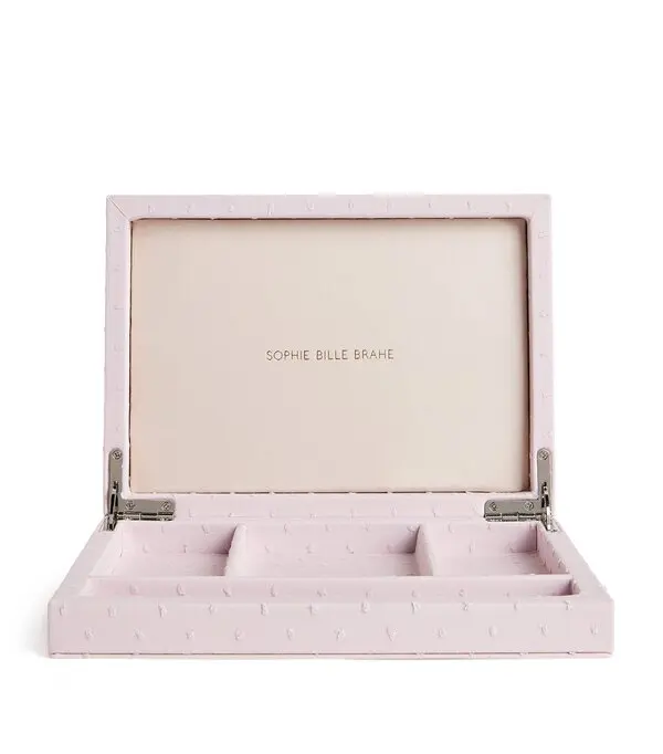 Sophie Bille Brahe Organic Cotton Tresor Jewellery Box - Purple