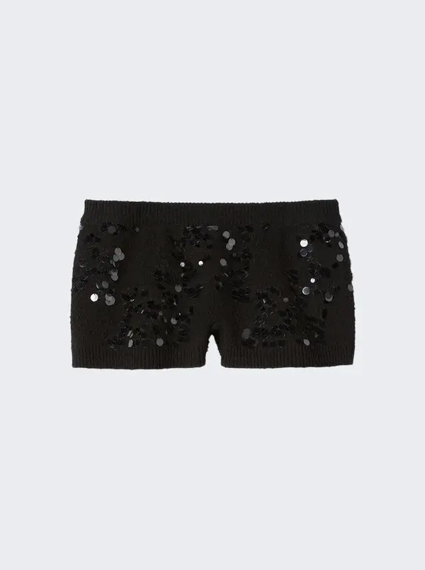 Gucci Sequin Embroidered Shorts