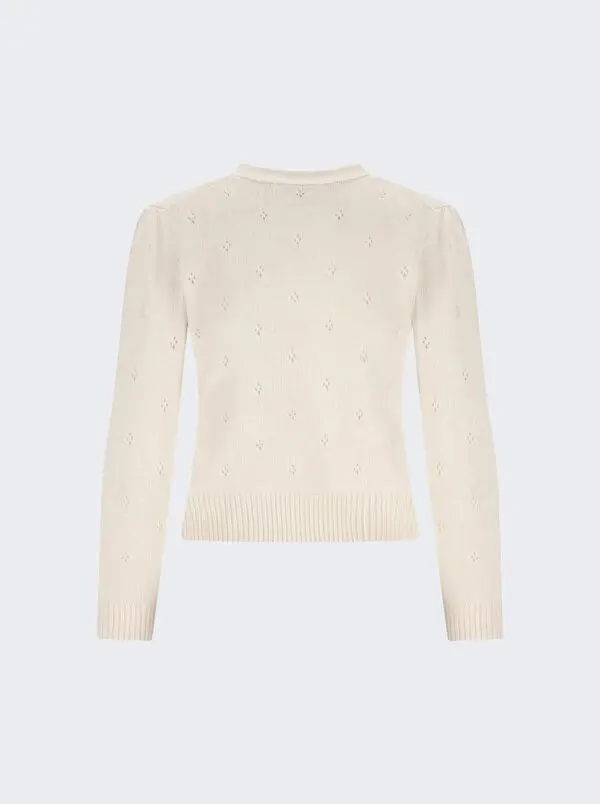 CHLOÃ© Pullover Sweater With Floral Embroidery