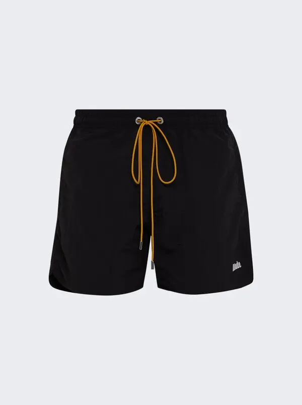 Rhude Classic Logo Swim Short - Black