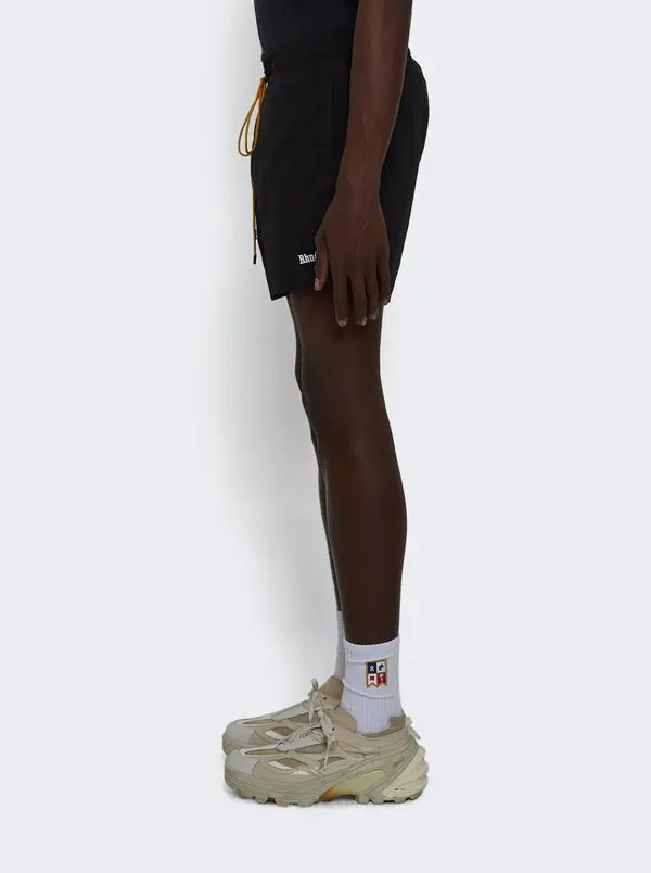Rhude Classic Logo Swim Short - Black