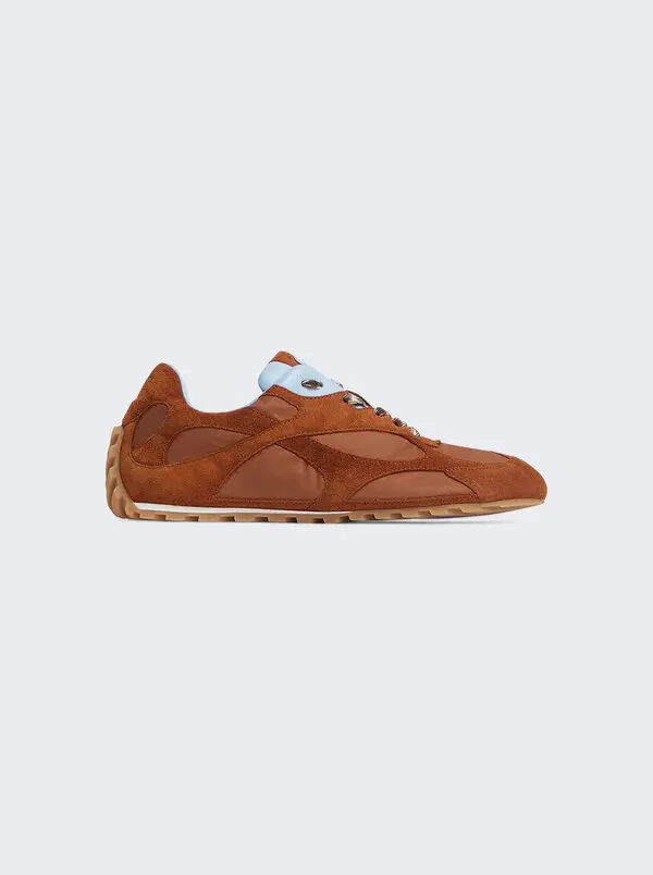 Bottega Veneta Orbit Flash Lace-up Sneakers - Brown
