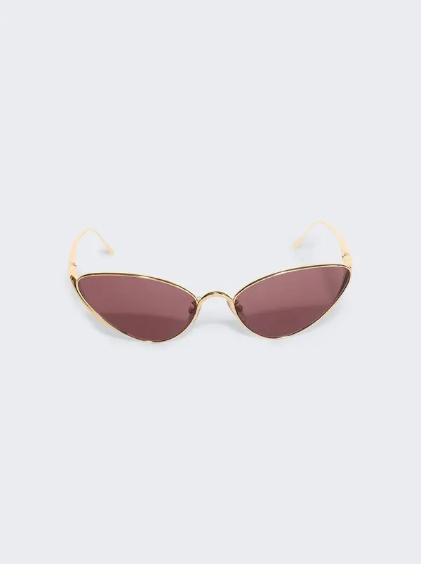 Loewe Shooting Star Cat-eye Sunglasses - White