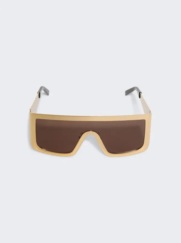 Givenchy Square Mask Sunglasses - Gold