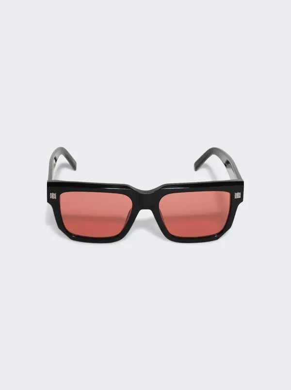 Givenchy Gv Day Square Sunglasses - Burgundy