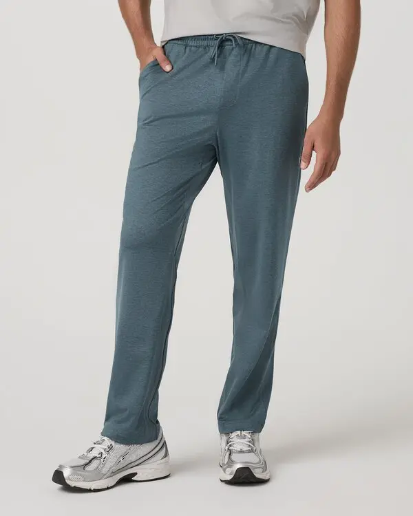 Vuori Sunday Performance Track Pants 30 - Blue Sea Heather