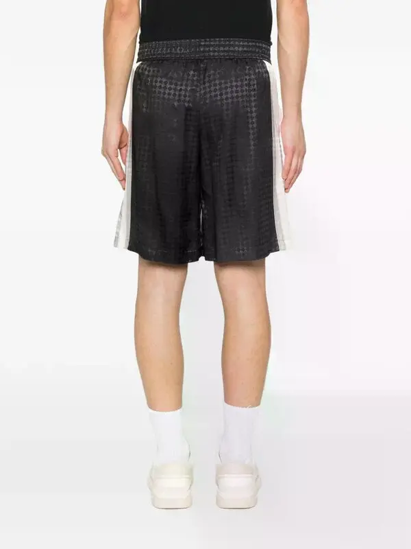 Amiri Patterned Drawstring Shorts - Black
