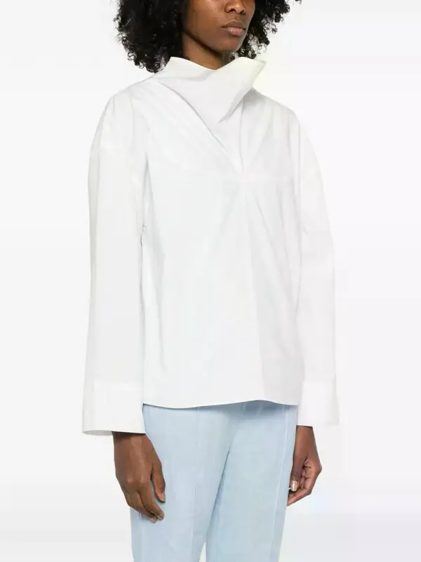 Soeur Umea Funnel-neck Blouse