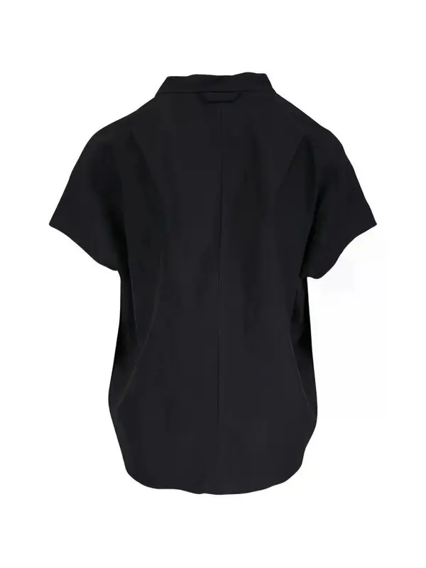 Zero + Maria Cornejo V-neck Short Sleeve Top