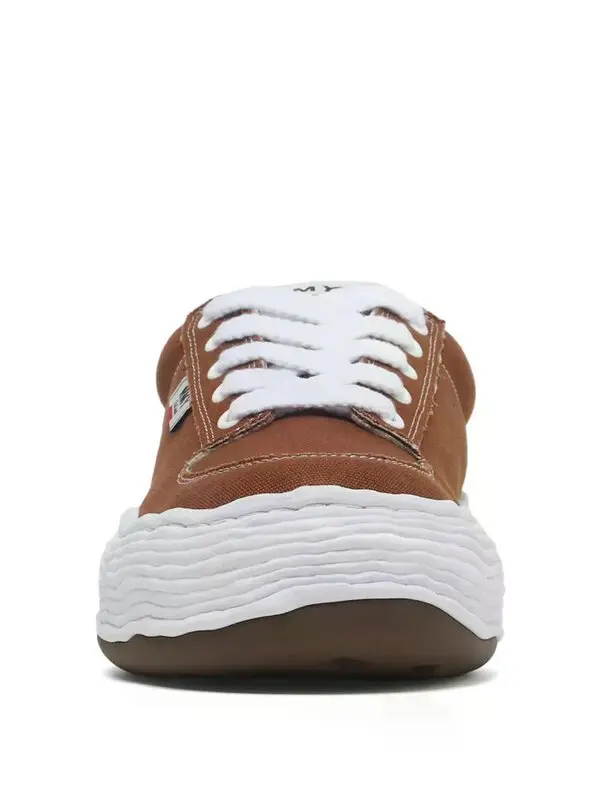 Mihara Yasuhiro Oliver Lace-up Sneakers - Brown