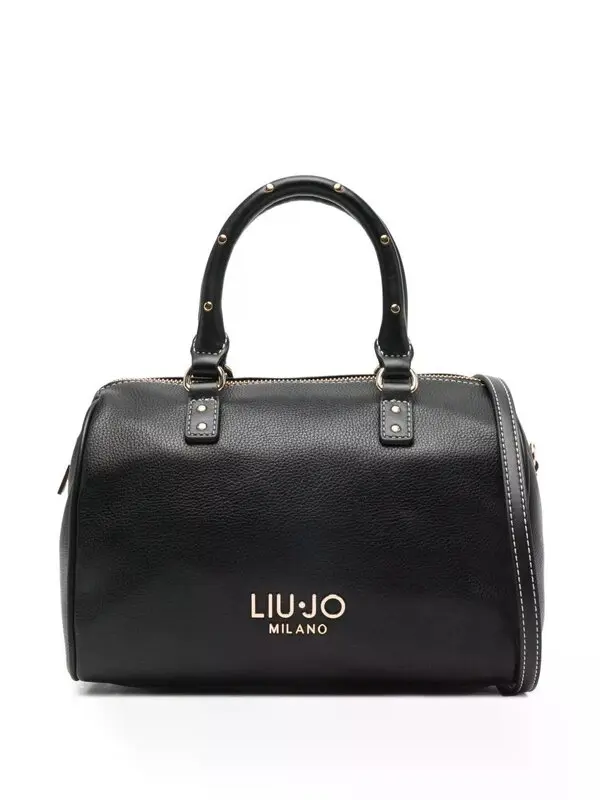 Liu Jo Small Satchel Bag With Studded Detail - Black