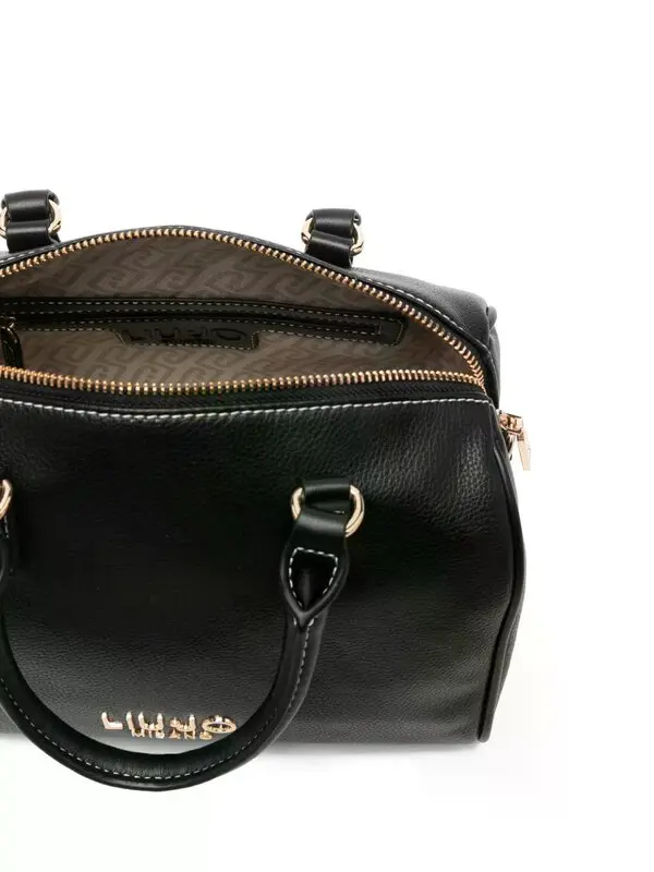 Liu Jo Small Satchel Bag With Studded Detail - Black