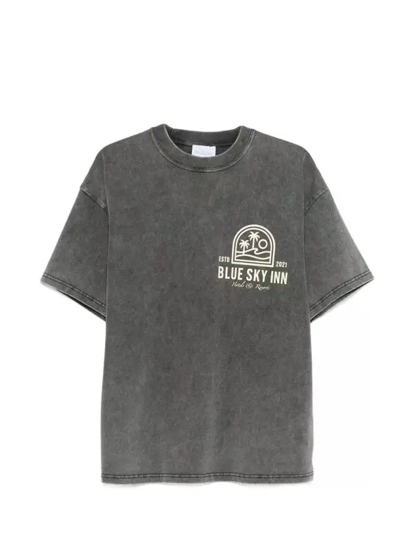 BLUE SKY INN Resort Logo T-shirt