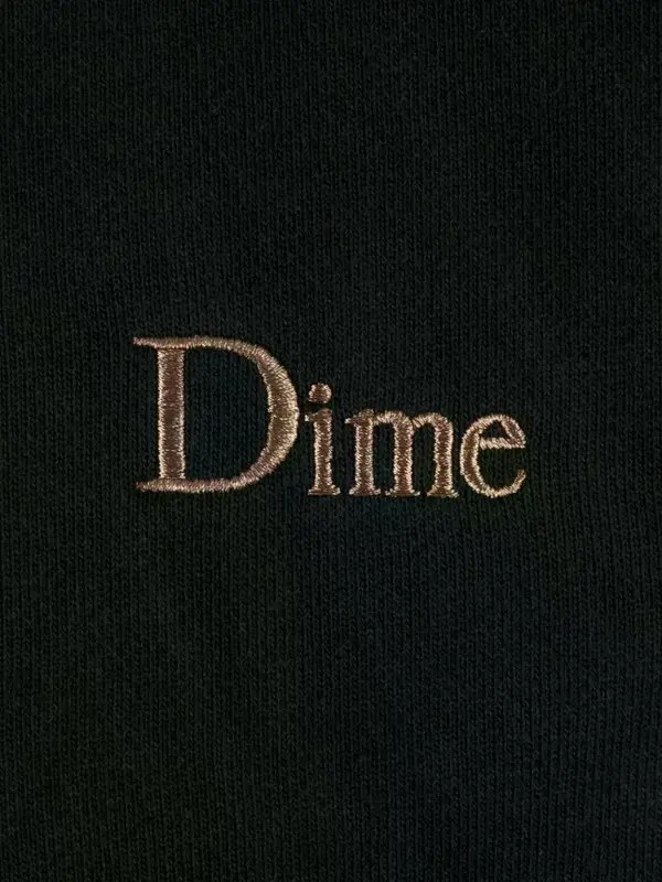 DIME Logo-embroidered Crewneck Sweatshirt