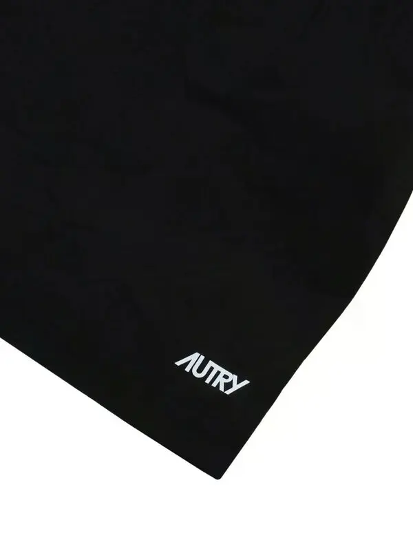 AUTRY Elastic-waist Mini Shorts