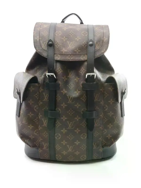 LOUIS VUITTON 2018 Monogram Macassar Christopher Mm Backpack