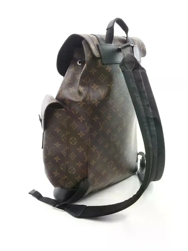 LOUIS VUITTON 2018 Monogram Macassar Christopher Mm Backpack
