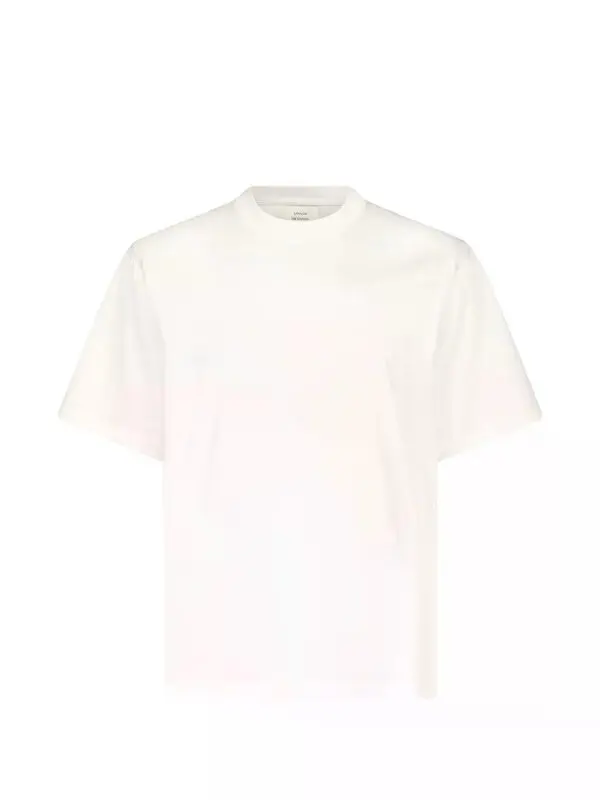 Loulou De Saison Crew-neck Cotton T-shirt - White