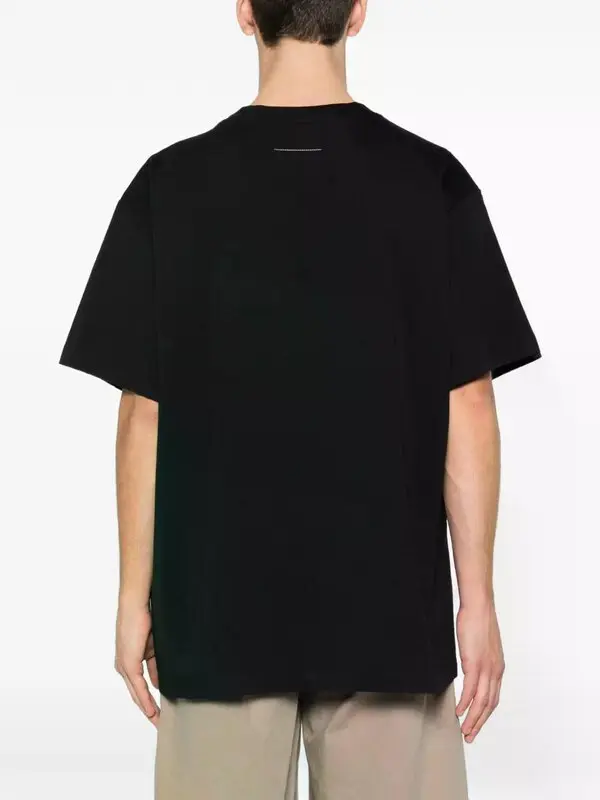 MAISON MARGIELA Graphic Print T-shirt - Black