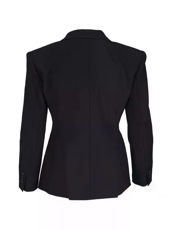Lafayette 148 New York Buttoned Tailored Blazer