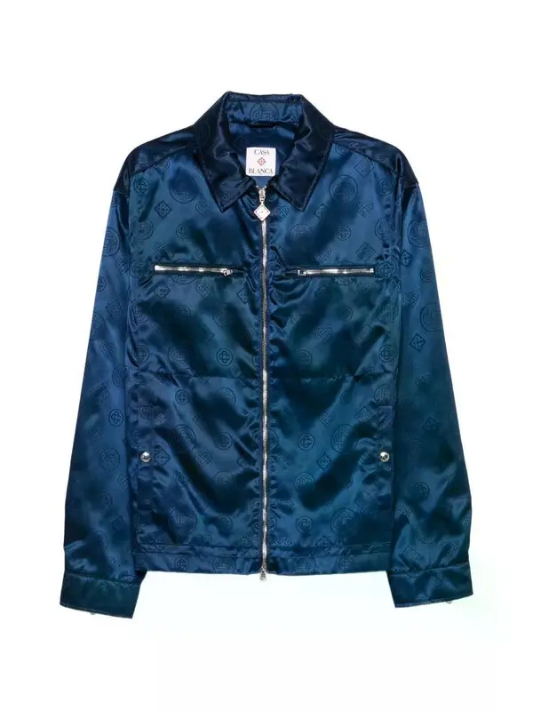 Casablanca Patterned Zip Jacket
