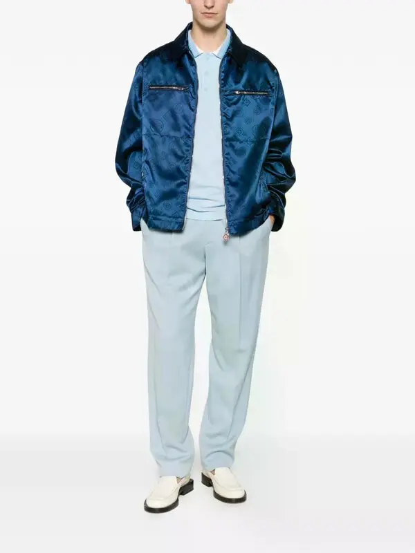 Casablanca Patterned Zip Jacket