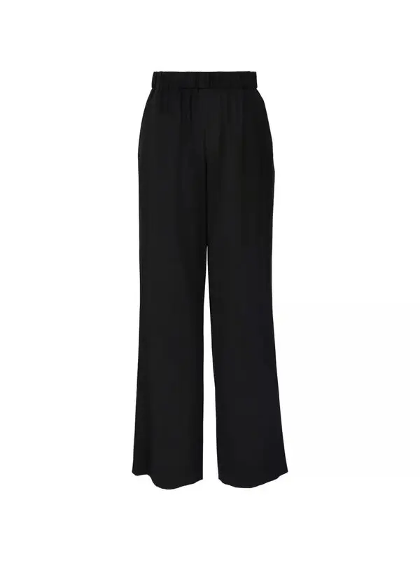 Lafayette 148 New York Elasticated-waist Wide Leg Trousers