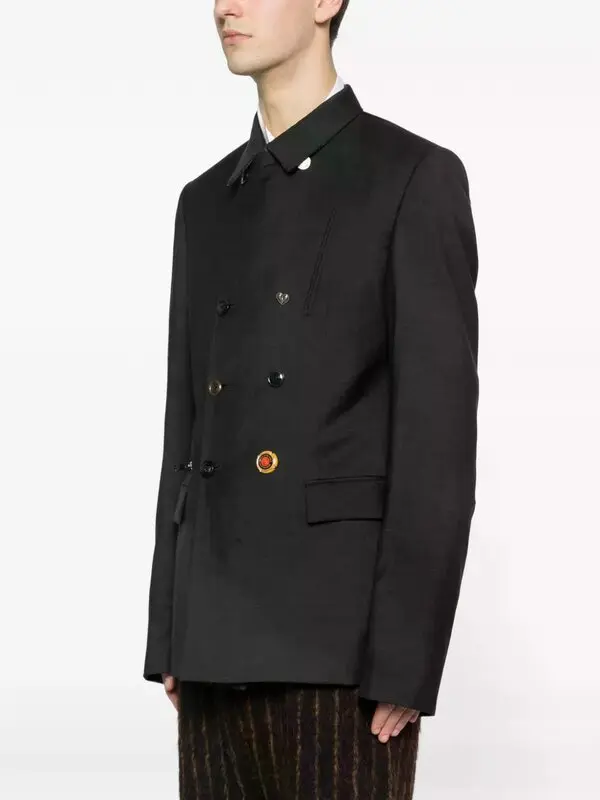 Martine Rose Double-breasted Zip-up Jacket