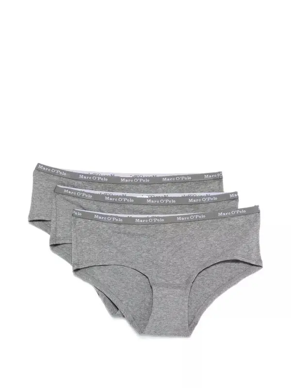 Marc O'polo Logo-detail Briefs - Grey