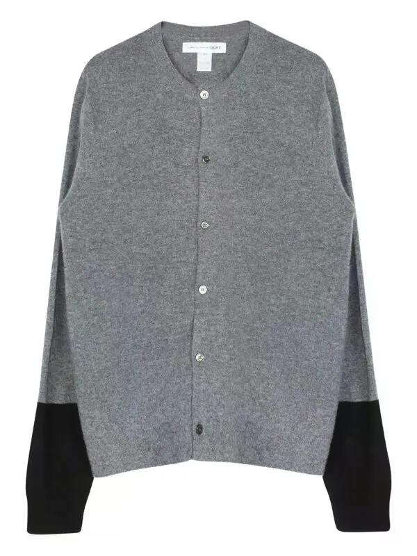 Comme Des Garçons Colour-block Cardigan