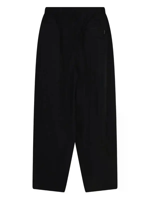 WOODBIRD Logo-embroidered Trousers
