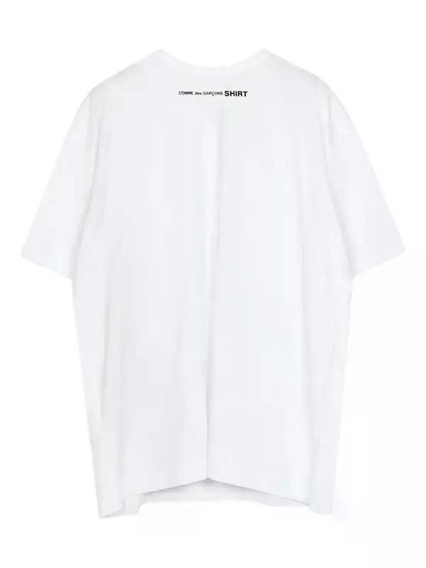 Comme Des Garçons Logo T-shirt - White