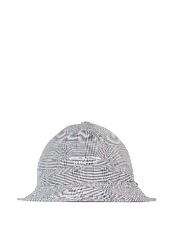 RASSVET Plaid-patterned Bucket Hat