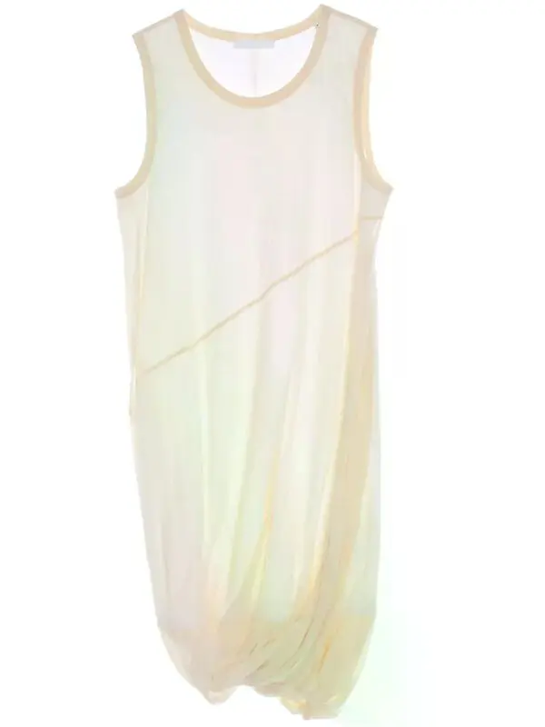 Helmut Lang Sheer-overlay Mini Dress