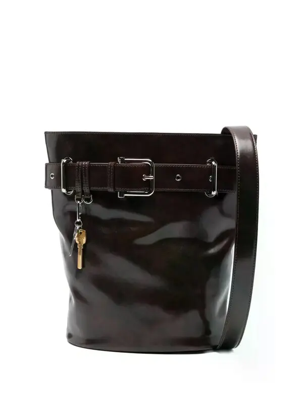 OSOI Belted Bucket Bag