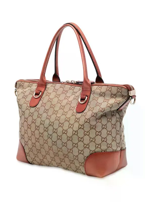 Gucci Gg Canvas Heart Bit Satchel