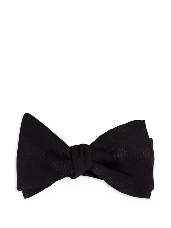 Eton Textured Bow Tie - Black