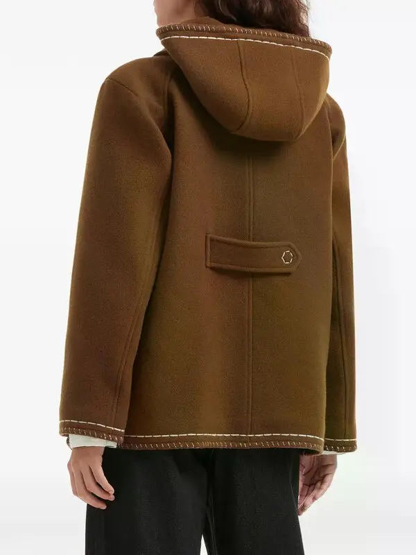 ADER ERROR Hooded Stitch Coat