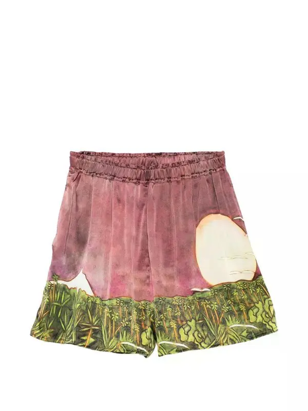 DONDE ESTEBAN La Sierra Printed Shorts