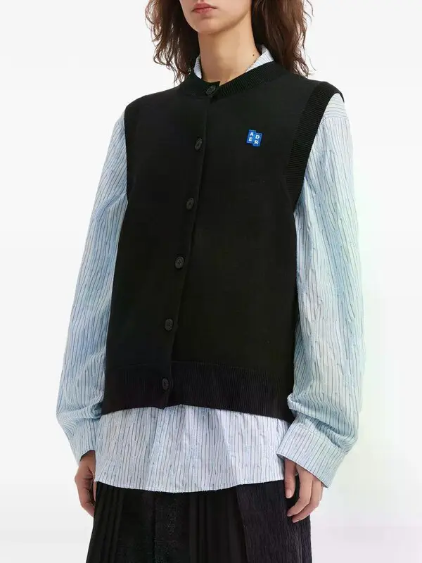 ADER ERROR Button Embroidered Vest