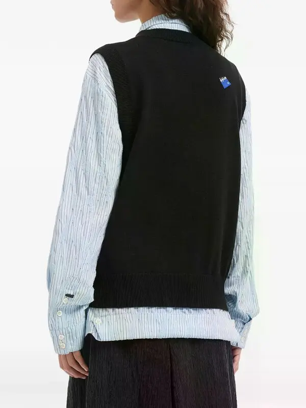 ADER ERROR Button Embroidered Vest