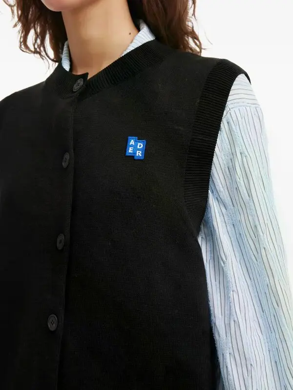 ADER ERROR Button Embroidered Vest