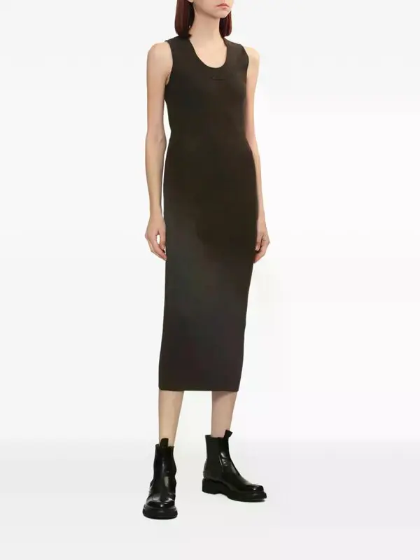 Fear Of God Scoop-neck Ribbed Midi Dress