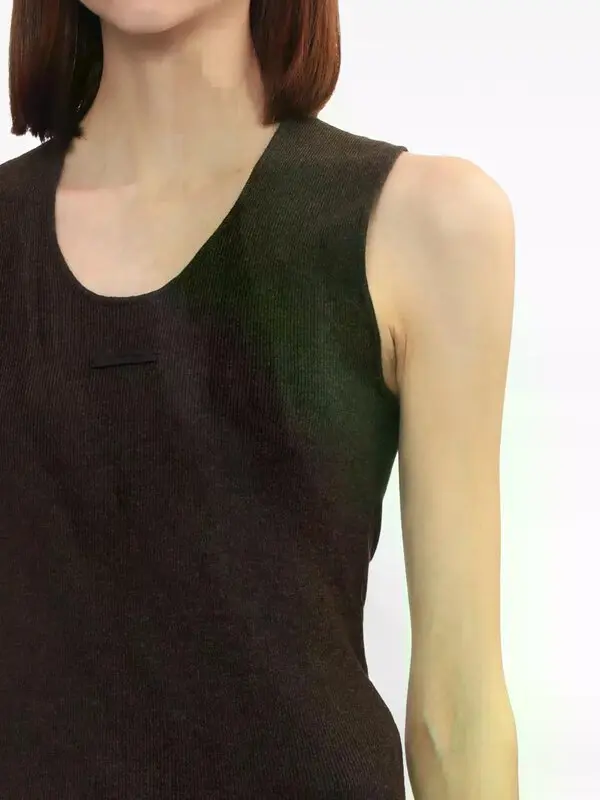 Fear Of God Scoop-neck Ribbed Midi Dress