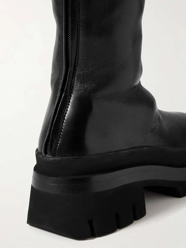 Khaite Fallon Leather Over-the-knee Boots