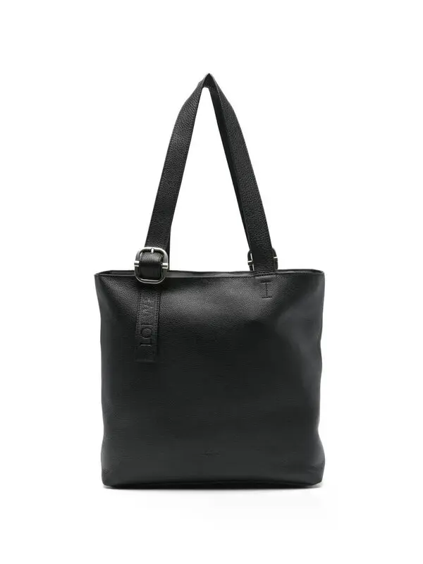 Loewe Buckle-detail Tote Bag - Black