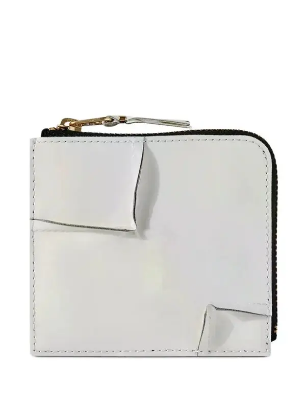 Comme Des Garçons Zip Wallet - White