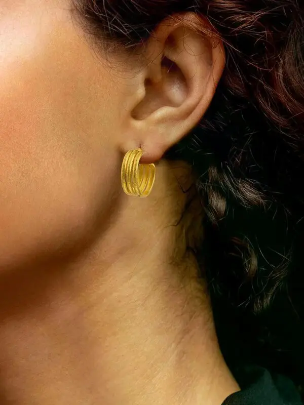 Sylvia Toledano Triple-hoop Earrings