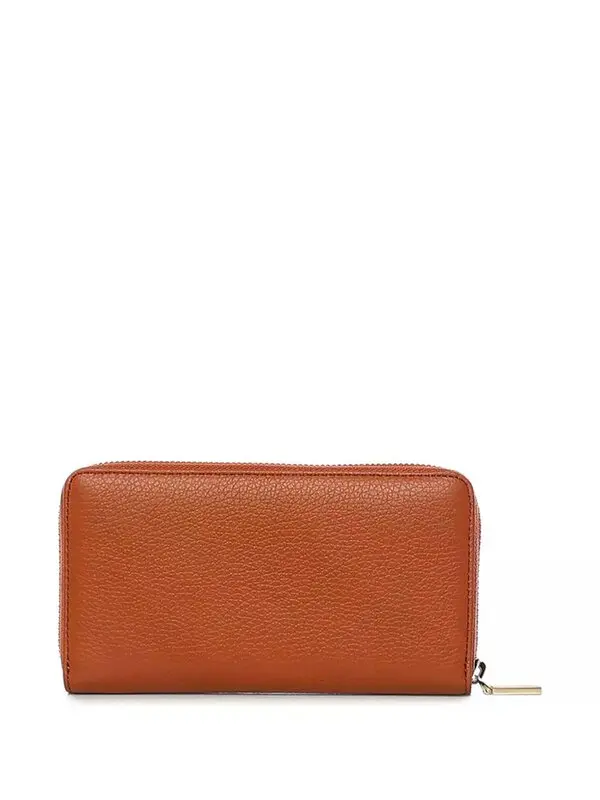 COCCINELLE Zip Leather Wallet - Brown